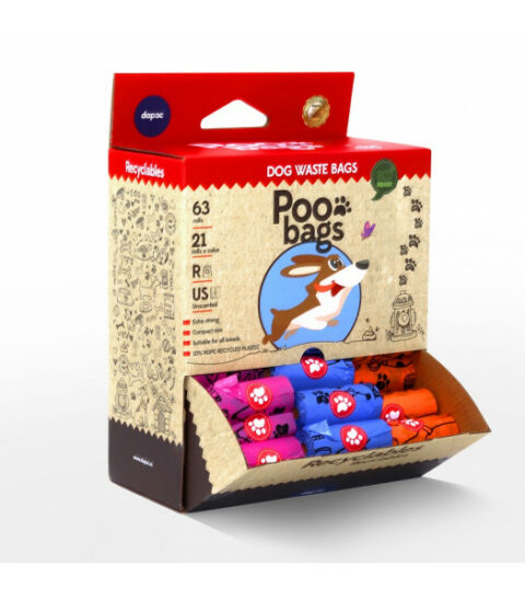 CAJAS POO BAGS RECICLABLES POR UNIDAD 63*21 THE POO BAGS EXPERTS ...